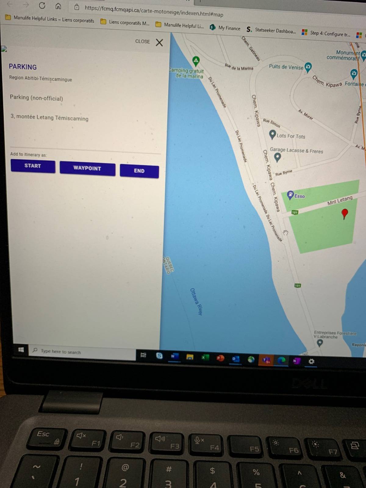 Parking Temiscaming - General Discussion - QuébecRider.com