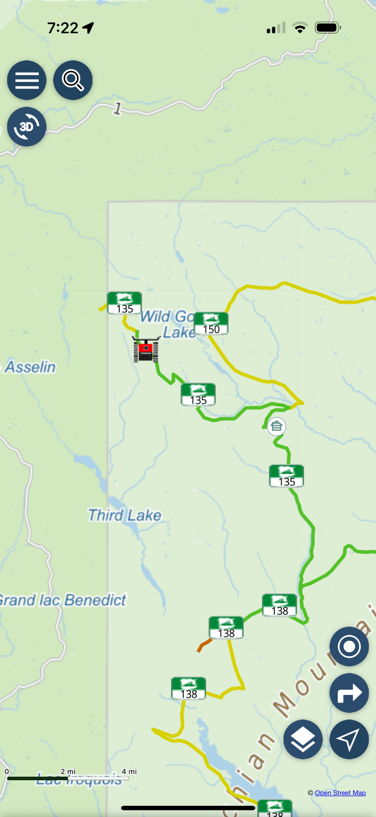 Best route to Moose valley NB. From the universal in RDL. - Bas St ...