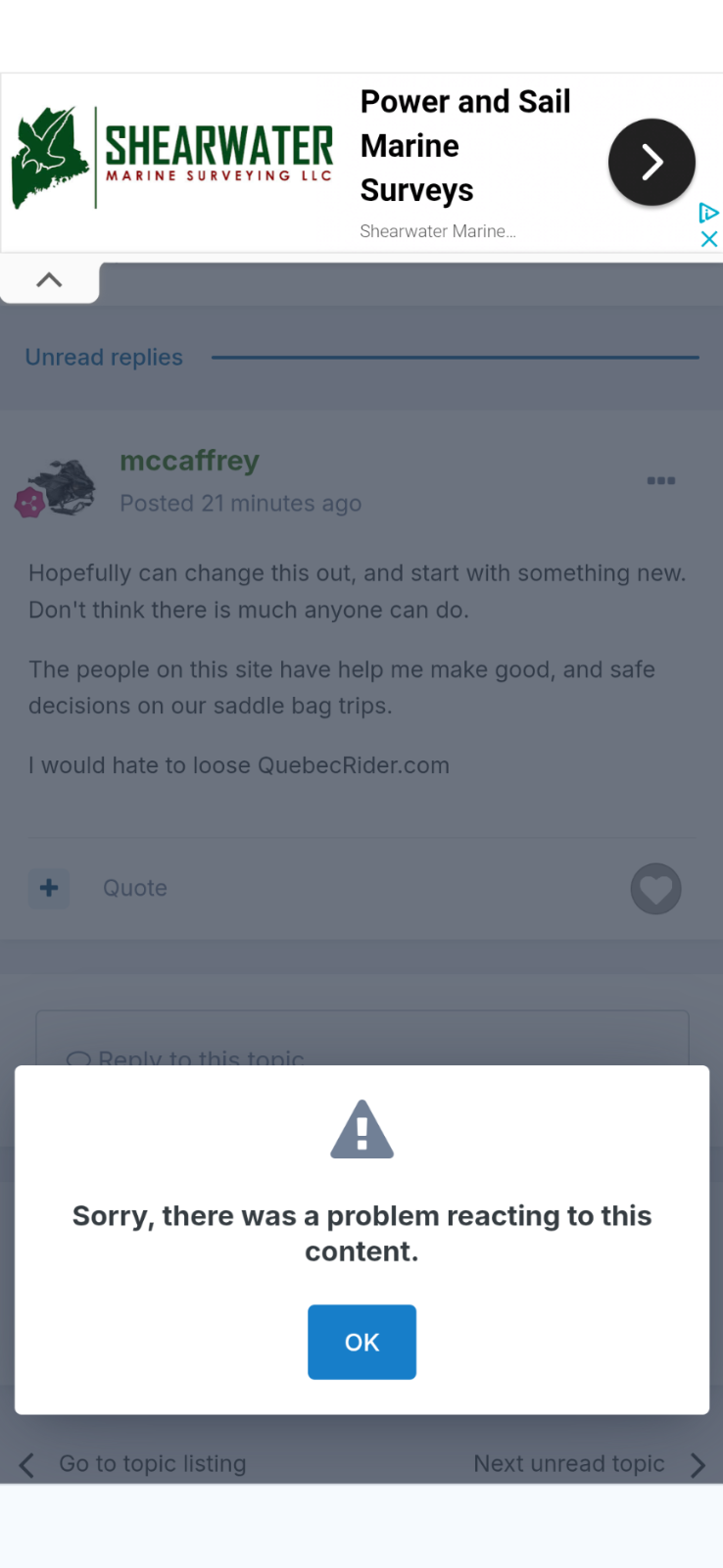 Computer and Website Problems. - General Discussion - QuébecRider.com